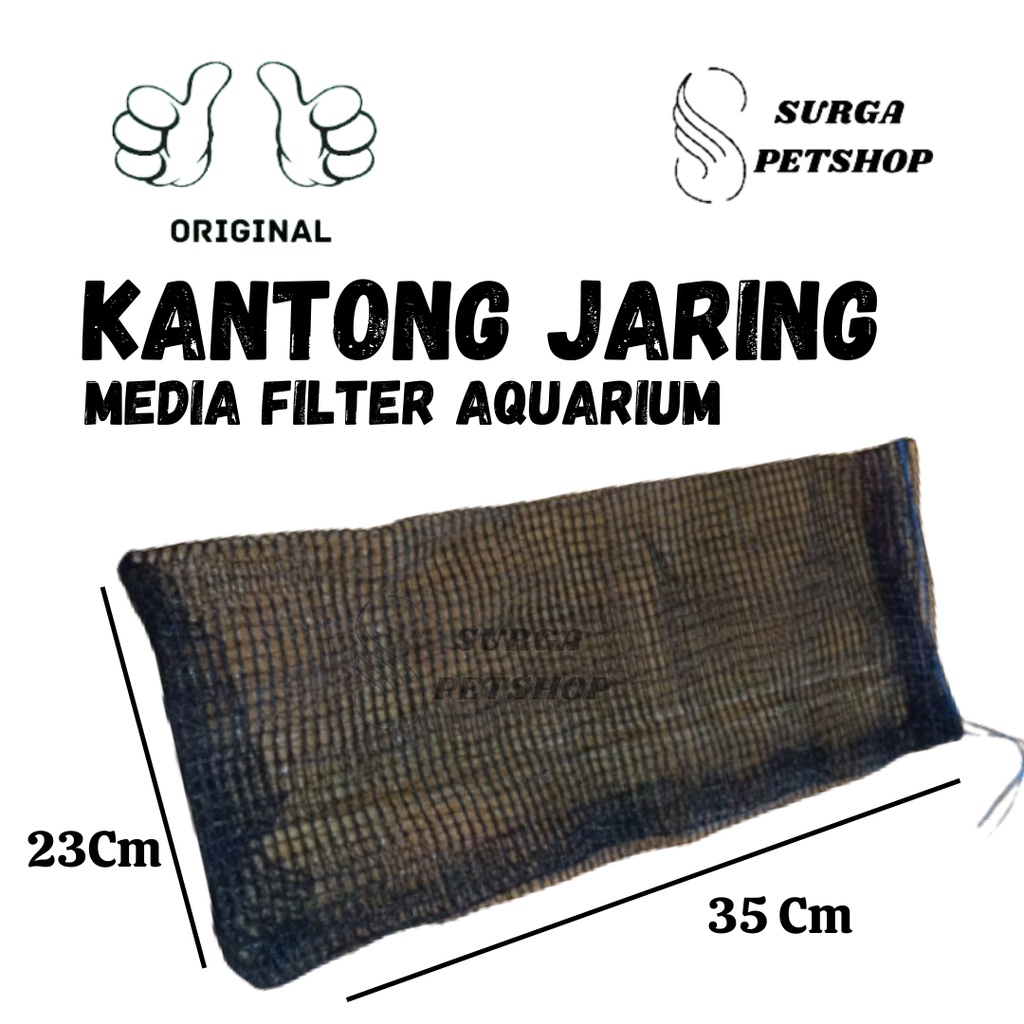 Jual Kantong Jaring Jala Media Filter Batu Bioring Bioball Zeolit ...