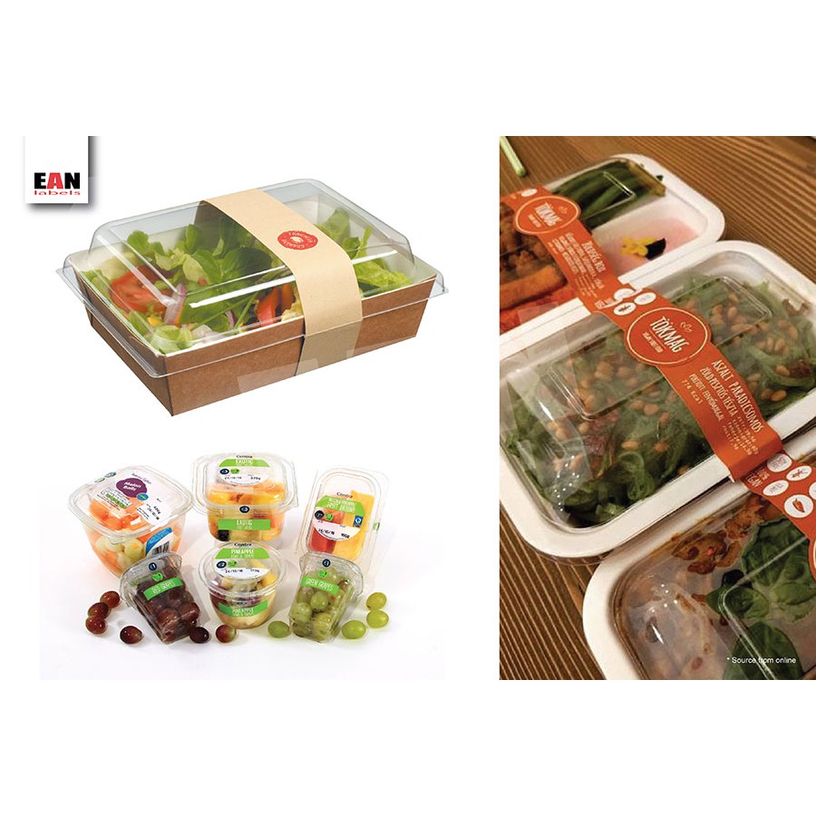 Jual Paperbelt food box / Paper Sleeve box bento | Shopee Indonesia