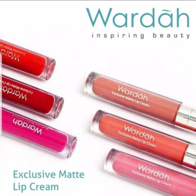 Jual WARDAH EXCLUSIVE MATTE LIP CREAM ORIGINAL | Shopee Indonesia