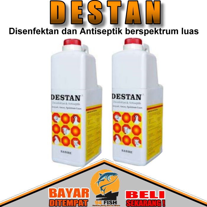 Jual DESTAN Disenfektan Desinfektan dan Antiseptik Ampuh Aman Spektrum ...