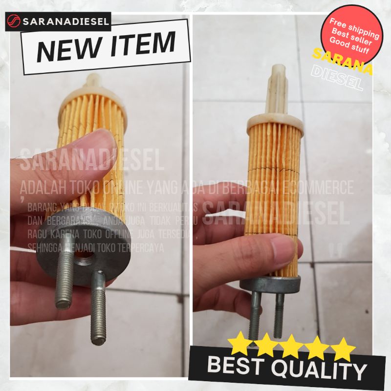 Jual element fuel filter generator / filter solar genset engine ...