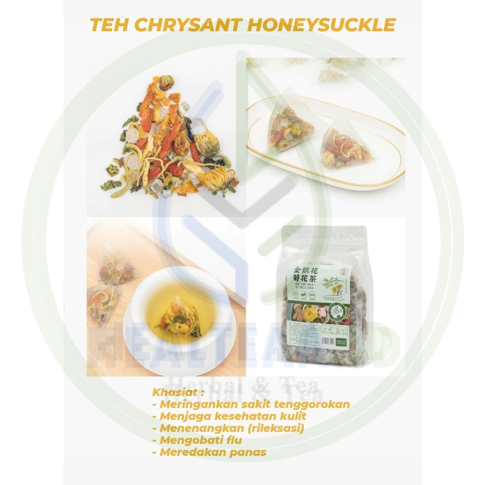 Jual Teh Chrysant Honeysuckle , Teh Bunga Chrysanthemum , Teh ...