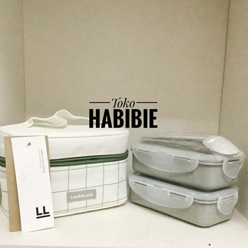 Jual LOCK & LOCK / Lock n Lock Lunch Box Kotak Makan Bekal 2P Set Motif ...