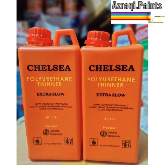 Jual THINNER PU CHELSEA EXTRA SLOW ( 1 LITER ) | Shopee Indonesia