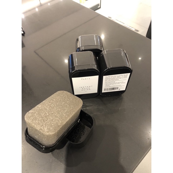 Jual Instant Shoe Shine shoes / Semir sepatu Kulit Netral original ...