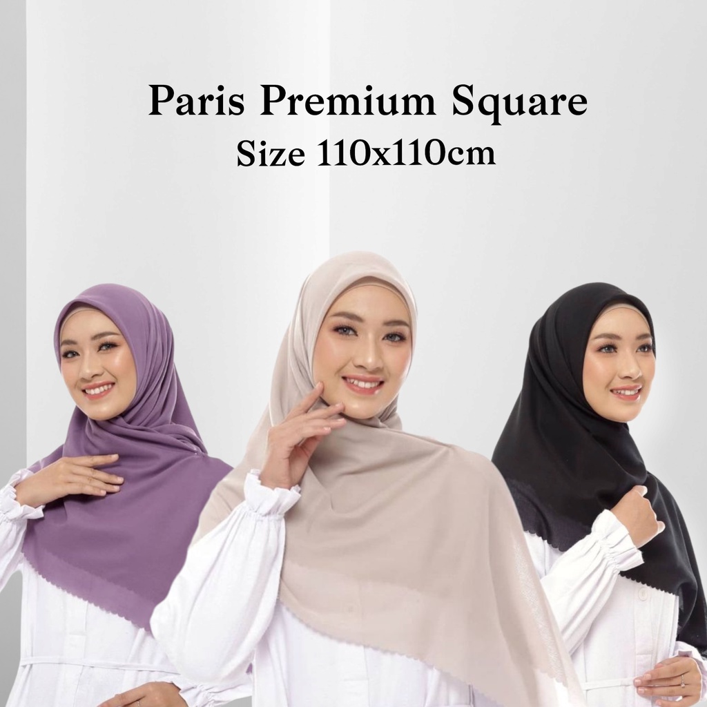 Jual Hijab Paris Premium Lasercut / Hijab Paris Murah | Shopee Indonesia