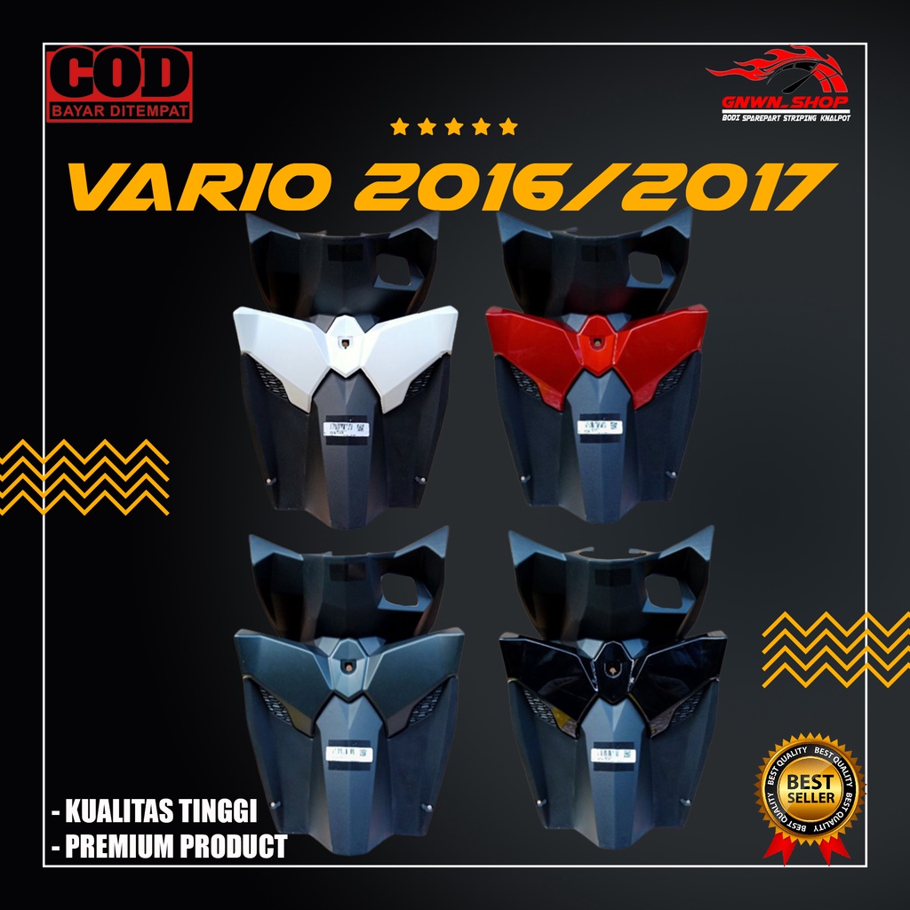 Jual Cover Dasbor Inner Dekkontak Body Depan Honda Vario 125-150 Led ...
