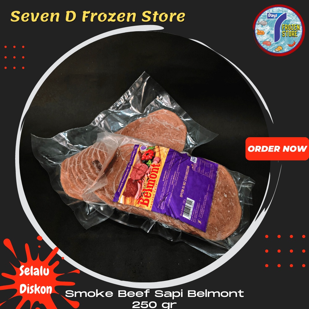 Jual Smoke Beef Sapi Belmont kemasan 250 gr | Shopee Indonesia