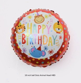 Jual Balon foil hbd bulat - balon happy birthday - balon hbd - balon ...