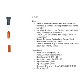 Jual Otomatis Radar Air WASSER Pelampung Level Sensor u/Toren Tangki ...