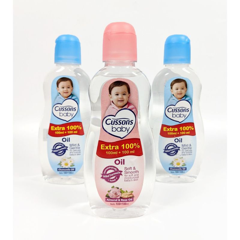 Jual Cusson Baby Oil 50ml+50ml/100ml+100ml | Shopee Indonesia