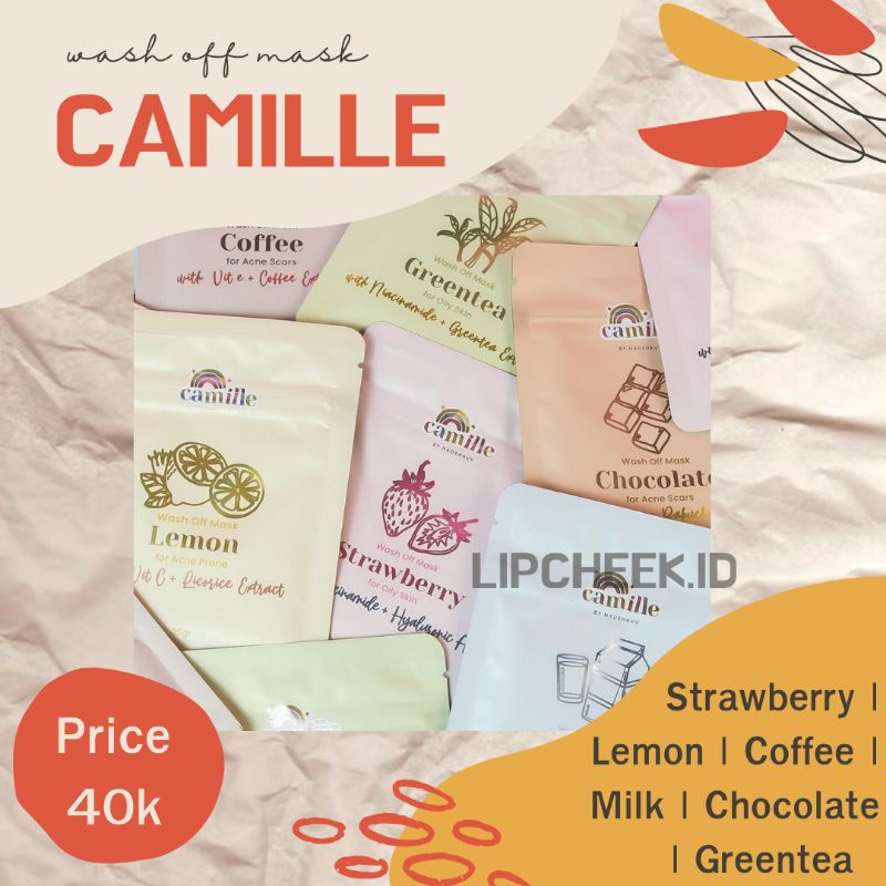 Jual [Reseller Resmi]Camille Beaute Camille Beauty by Nadsavv - Masker Organik Wash Off Mask 100 ...