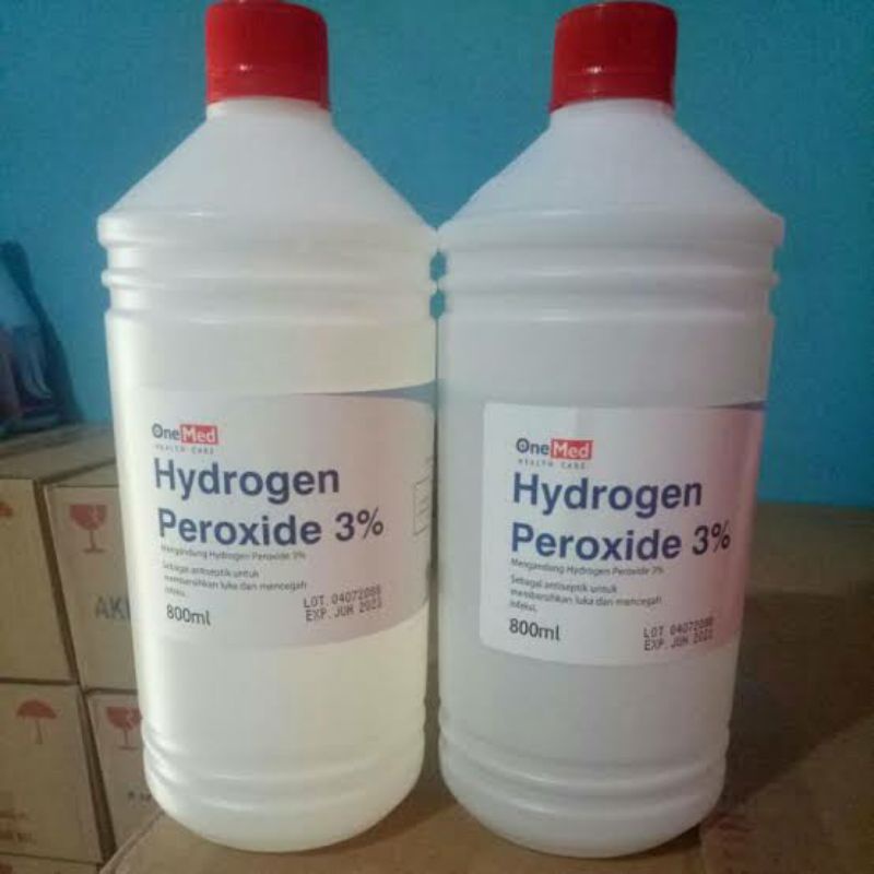 Jual PEMBERSIH LUKA | PEHIDROL | H2O2 800 ML | Shopee Indonesia