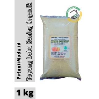 Jual Tepung Labu Kuning Organik kemasan 1 KG/Tepung MPASI Labu Kuning ...