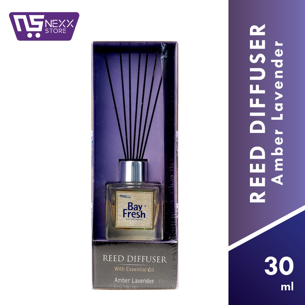 Jual BAYFRESH Reed Diffuser - REGULAR - Amber Lavender (30 ml) | Shopee ...