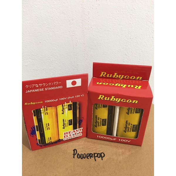 Jual Elco 10000uf 100v Rubycon Japan special edition 1set / elco ...