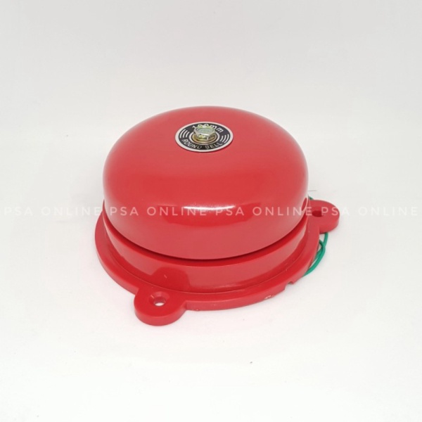 Jual Unik Round Bell Bel Kring Listrik 100mm Pabrik Sekolah Fire Alarm ...