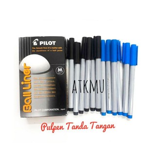 Jual Pulpen PILOT Balliner 0.8mm Hitam Biru Merah Hijau / Pulpen Tanda ...