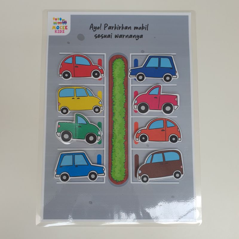 Jual BUSY PAGE - Parkir Mobil Mencocokan Warna Matching Colour ...