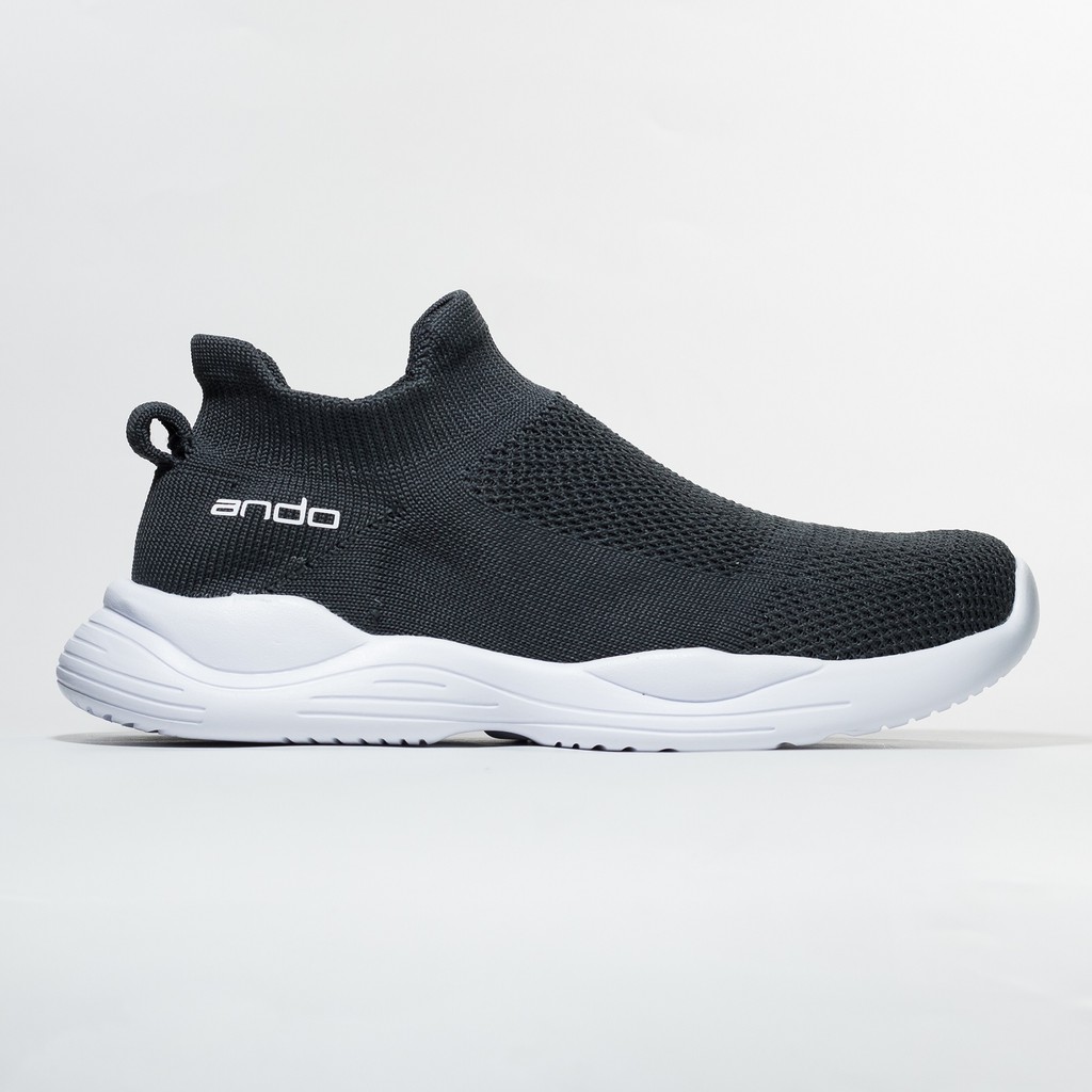 Jual Ando Official Sepatu Sneakers Kit Kat Remaja - Abu/Putih | Shopee ...