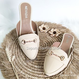Sandal Sepatu Selop Flat Slop Nevada AC | Shopee Indonesia