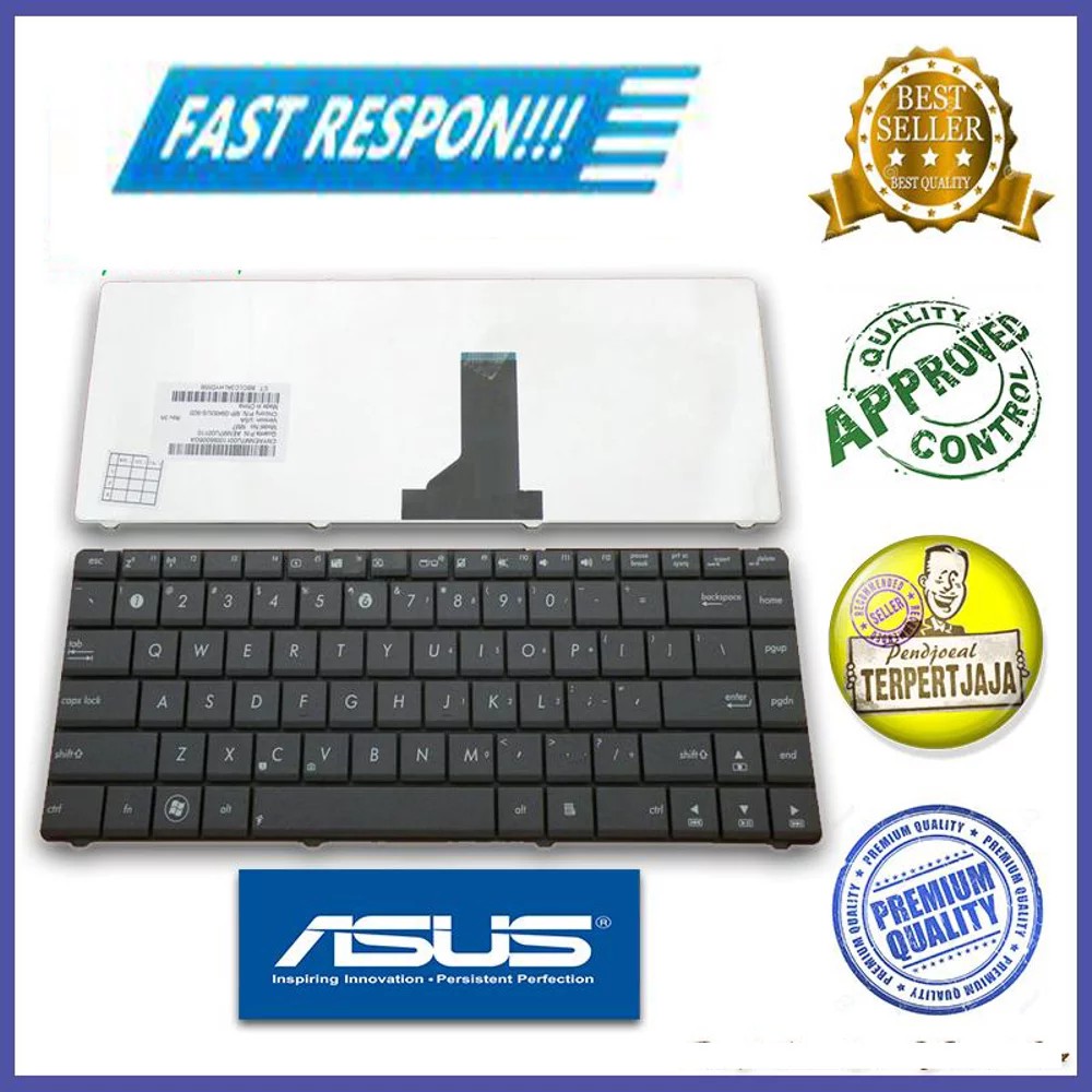 Jual Keyboard ASUS X45 X45A X45U X45VD X45C - Tanpa Baut | Shopee Indonesia