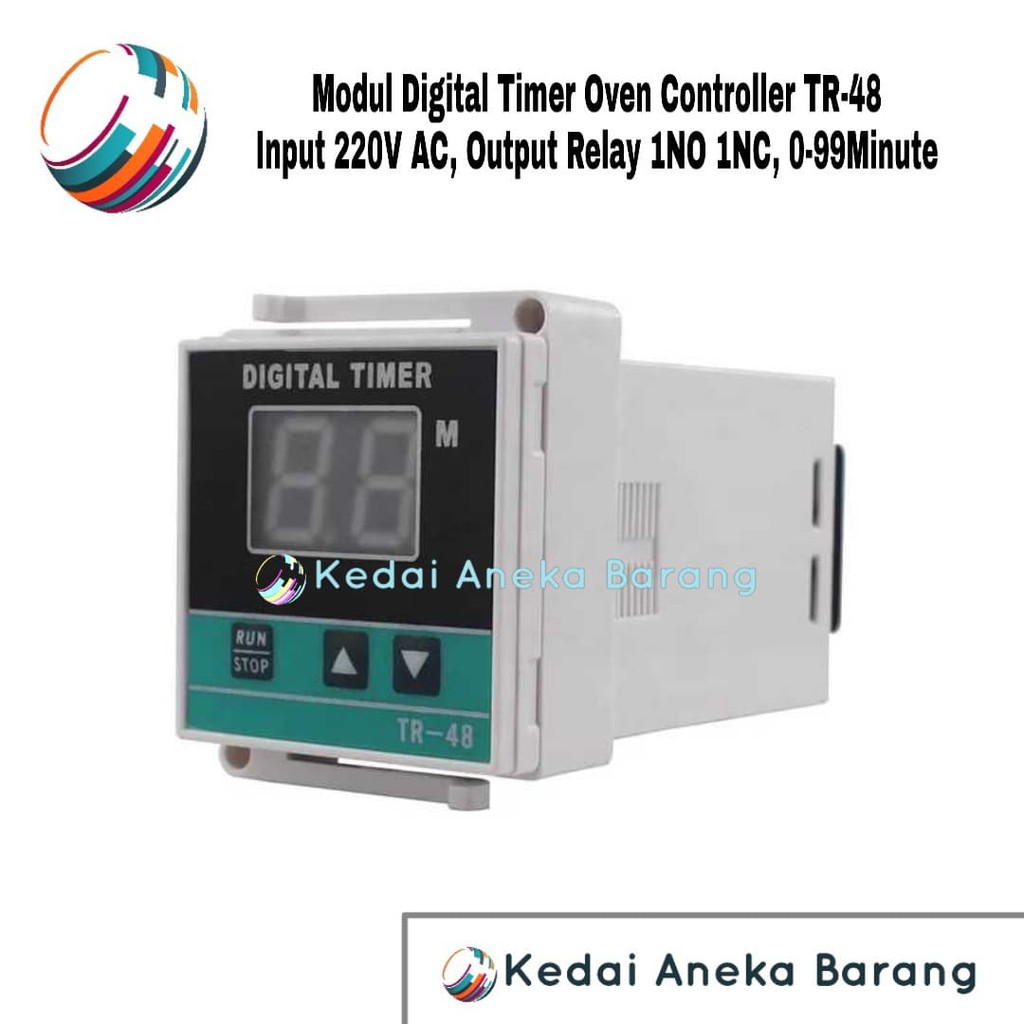 Jual TR-48 TR48 Module Modul Digital Timer Oven Deck Controller ...