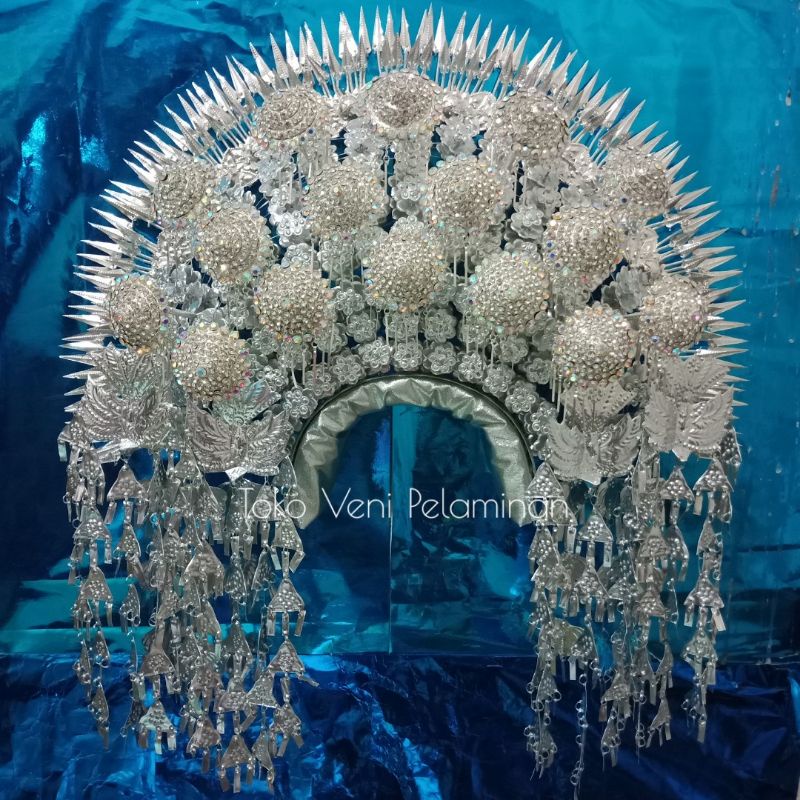 Jual Sunting Padang 21 Mansi Silver ( Sunting Minang ) | Shopee Indonesia