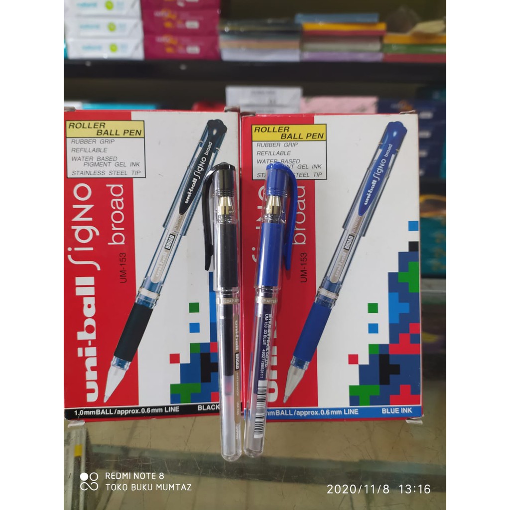 Jual PULPEN UNI-BALL SIGNO BROAD / Pena Tanda Tangan | Shopee Indonesia