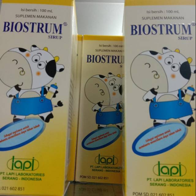 Jual BIOSTRUM sirup isi 100ml | Shopee Indonesia