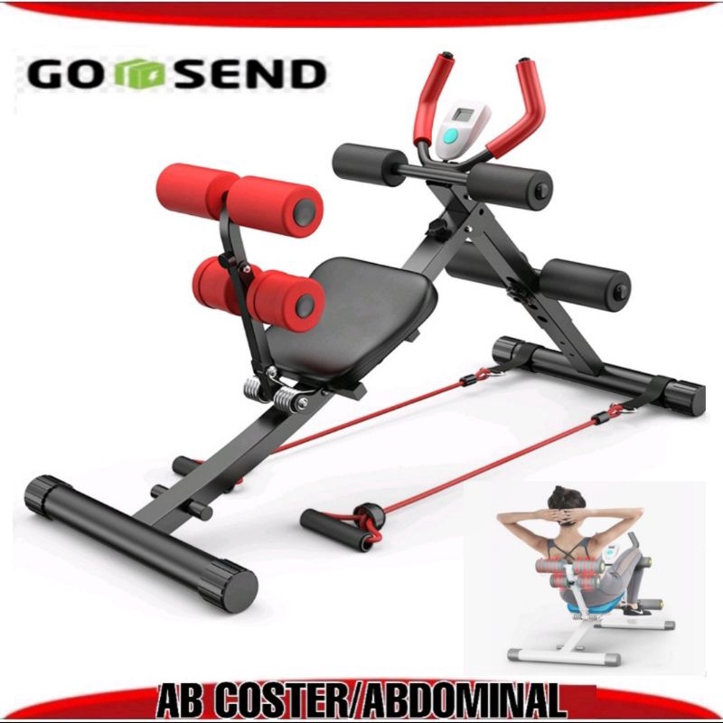 Jual Alat Fitnes Ab coster pengecil perut/Abdominal 4 in 1/Alat olah ...