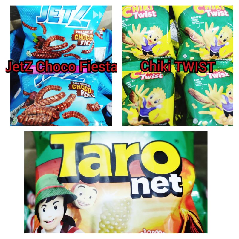 Jual Chiki Renceng - Twist (15gr) Taro (9gr) JetZ Choco Fiesta (12gr ...