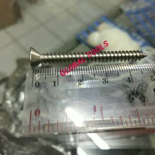 Jual SEKRUP stainless 304 ukuran 8 x 2 skrup 8 x 50 sekrup ss 8 x 5 cm ...