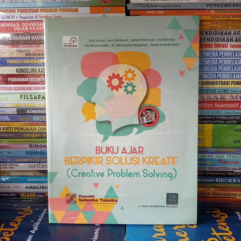 Jual Buku Buku Ajar Berpikir Solusi Kreatif (Creative Problem Solving ...