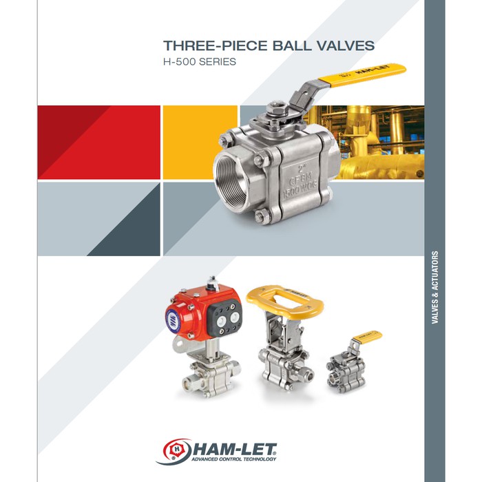 Jual HAM-LET 3 PIECE BALL VALVE MODEL H-500 | Shopee Indonesia