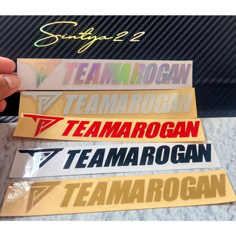 Jual Sticker Targan Team Arogan Cutting Shopee Indonesia
