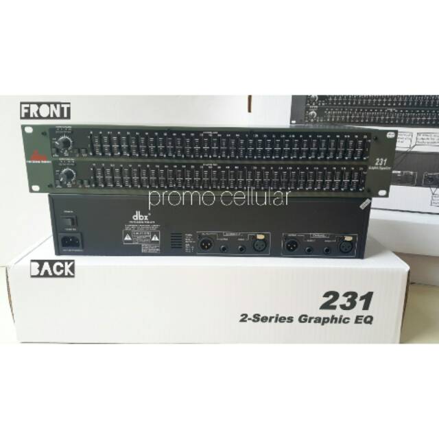 Jual Equalizer dbx 231 Equaliser (2 x 31 channel) | Shopee Indonesia