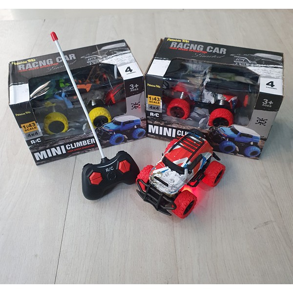 MAINAN RC RACING CAR MINI CLIMBER MOBIL JEEP 1:43 REMOTE CONTROL ...