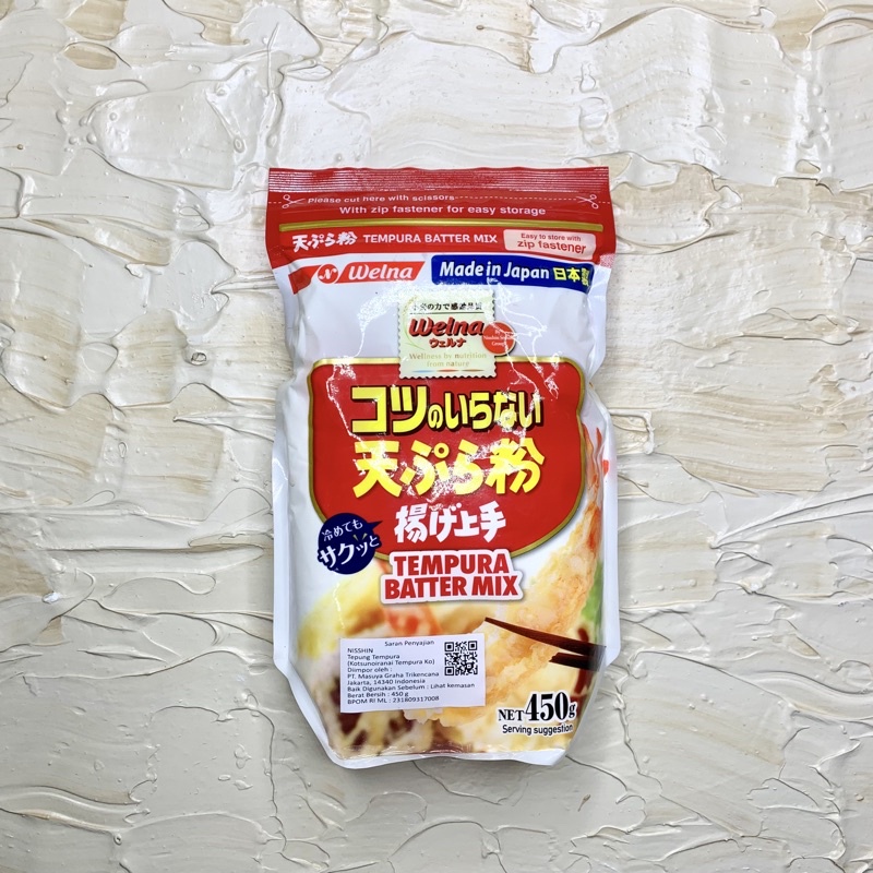 Jual Nisshin Welna Tempurako / Tempura Batter Mix 450g | Shopee Indonesia