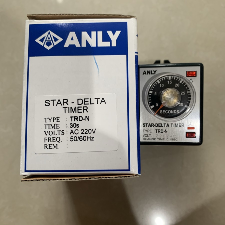 Jual ANLY Star Delta Timer TRD-N / TRD N / TRDN 30s Original Taiwan ...