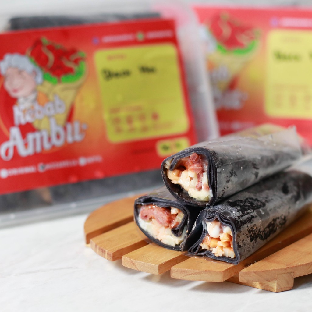 Jual KEBAB AMBU - BLACK MINI MOZZARELLA (BLACKPEPPER SAUCE) | Shopee ...