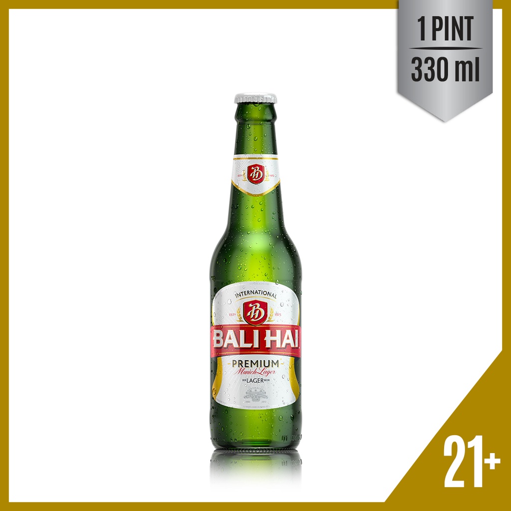 Jual Bali Hai Premium Pint - Minuman Bir [330 ML / 1 Botol] | Shopee ...
