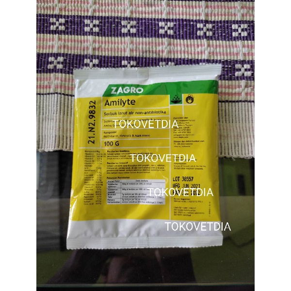 Jual Amilyte 100 g gram gr Zagro Asam Amino Elektrolit | Shopee Indonesia