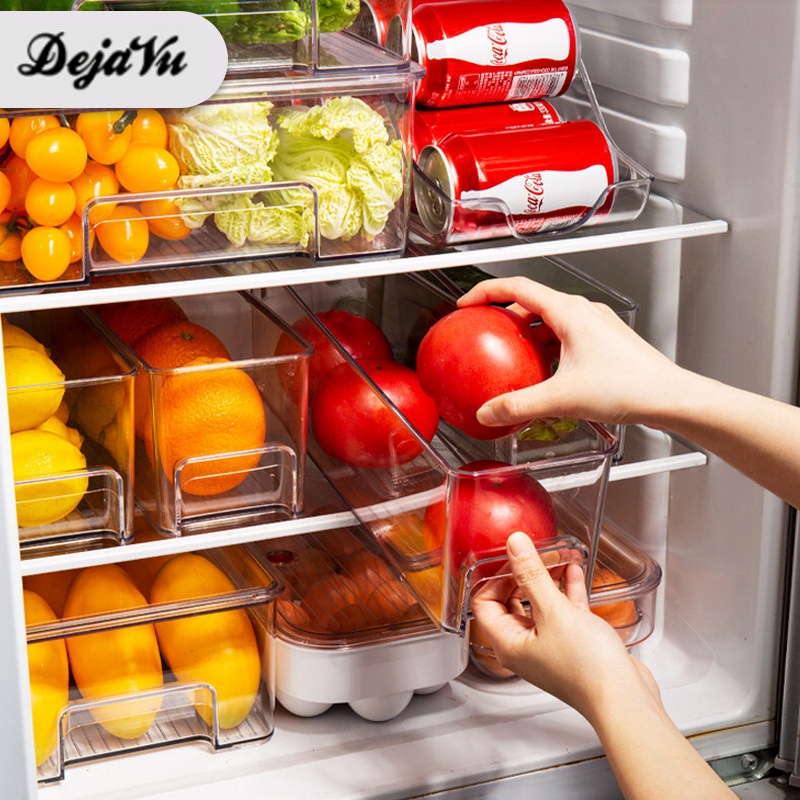 Jual Dejavu Keranjang Penyimpanan Storage Box Kulkas Food Container ...