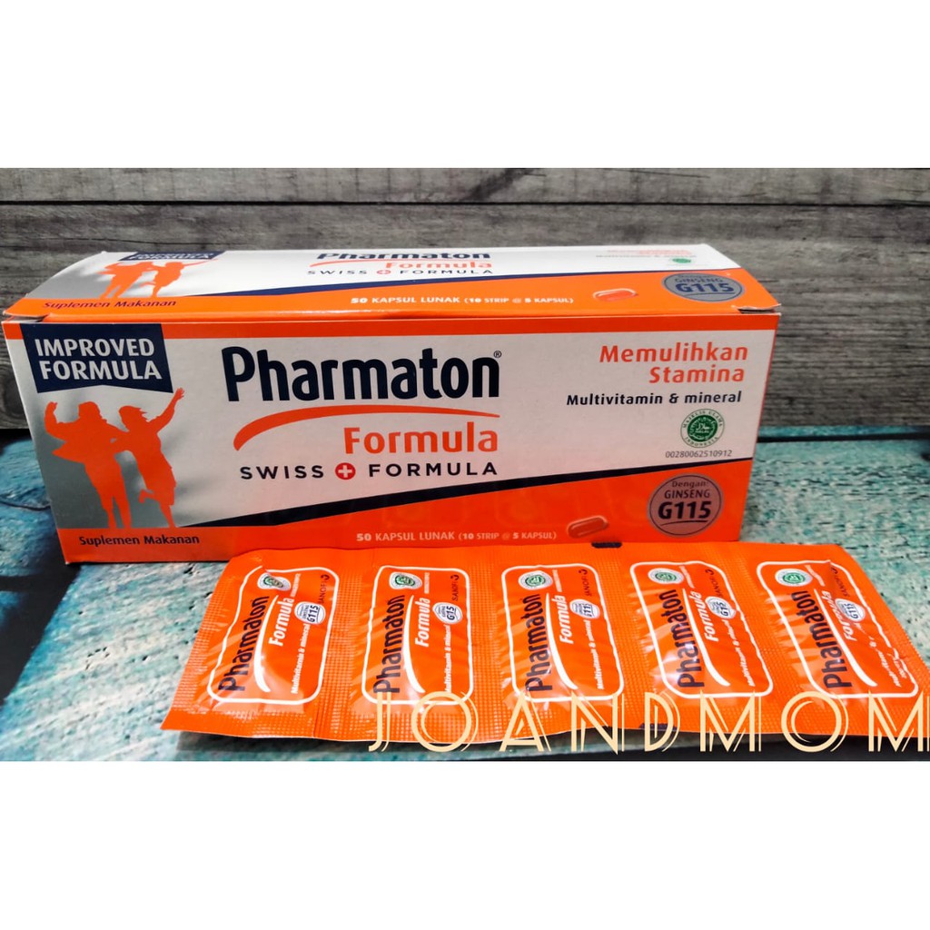Jual Pharmaton Formula 1 strip 5 tablet | Shopee Indonesia