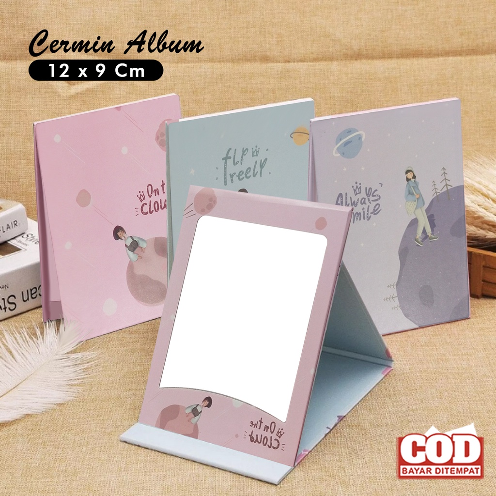 Jual Cermin korea Cermin mini kaca rias mini cermin lipat aestetic ...