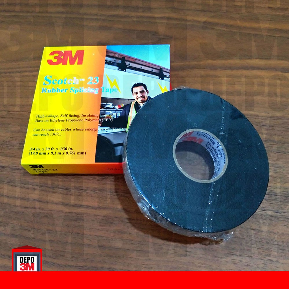 Jual 3M Scotch 23 Rubber Splicing Tape ORIGINAL | Shopee Indonesia