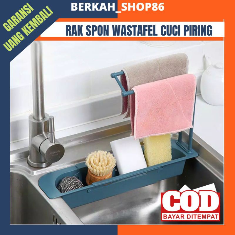 Jual RAK TEMPAT SPON/SPONGE SABUN CUCI PIRING WASTAFEL PERELENGKAPAN ...