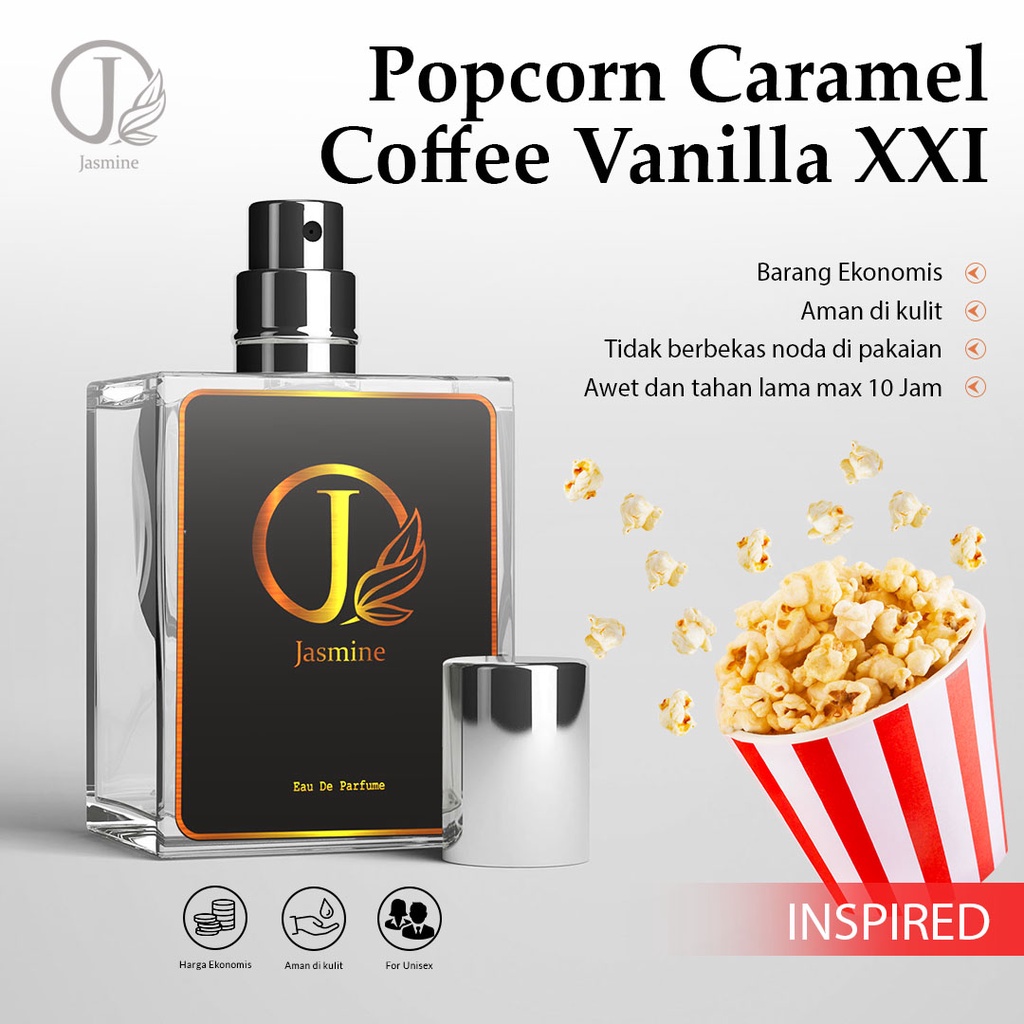 Jual Inspired Parfum Aroma Popcorn Caramel Coffee Vanilla XXI Parfume ...