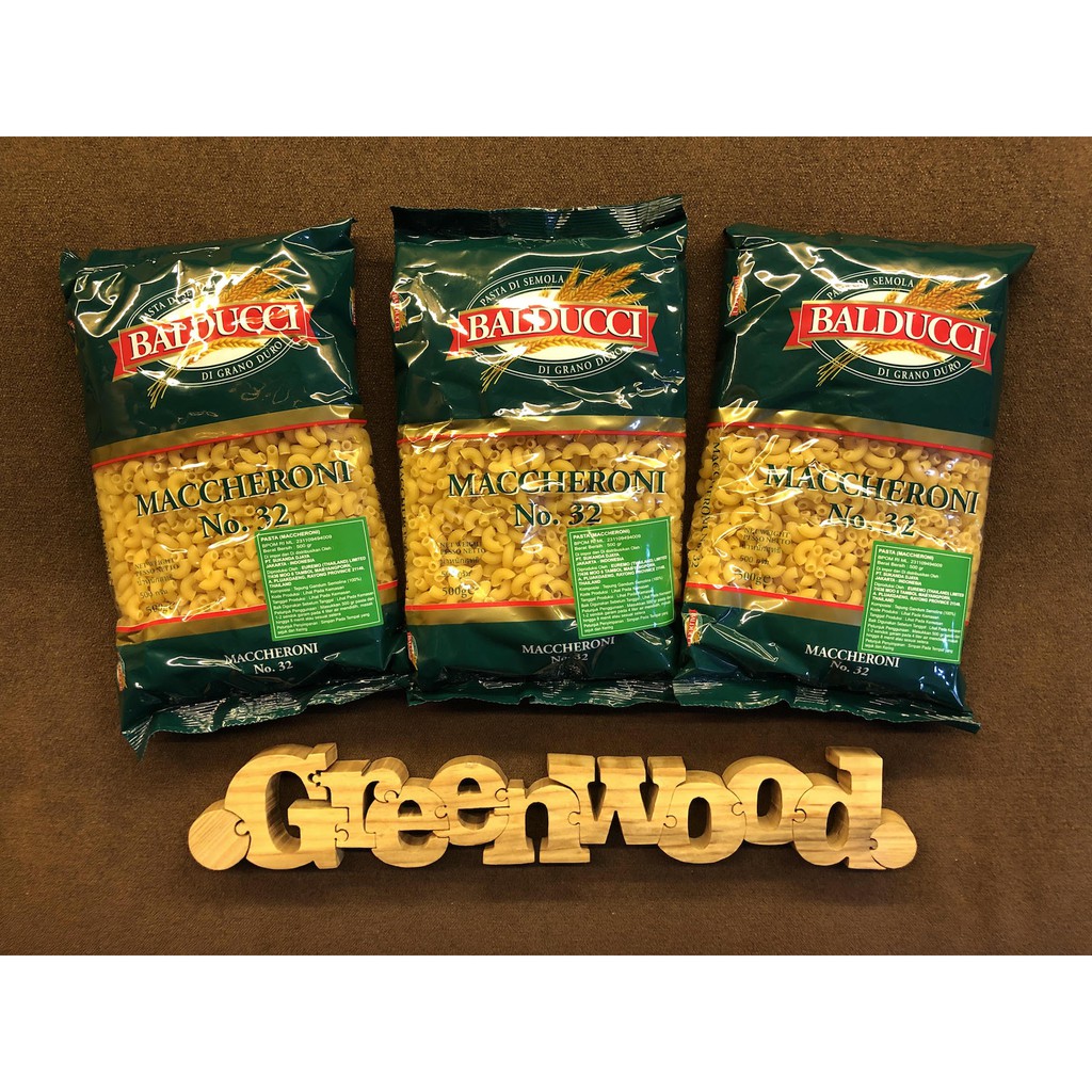 Balducci Pasta Maccheroni / Makaroni / Macaroni (500g) | Shopee Indonesia